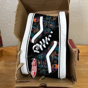 Vans | Shoes | Vans Sk8 Hi Trippy Drip Black Multiple Mens Size 95 ...